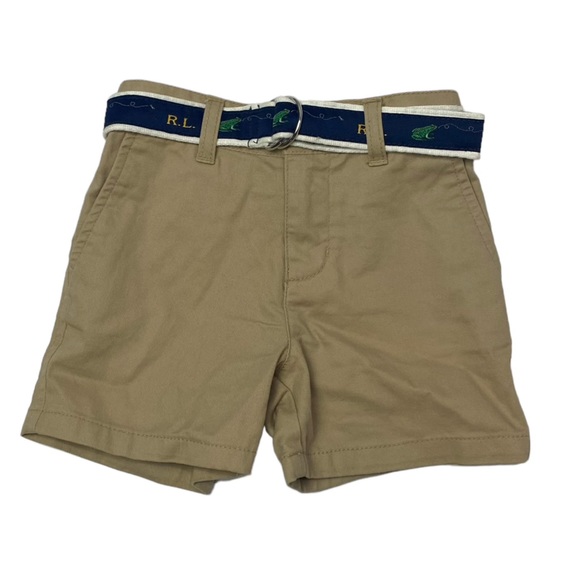 Ralph Lauren | Bottoms | Ralph Lauren Khaki Chino Shorts With Rl Frog ...